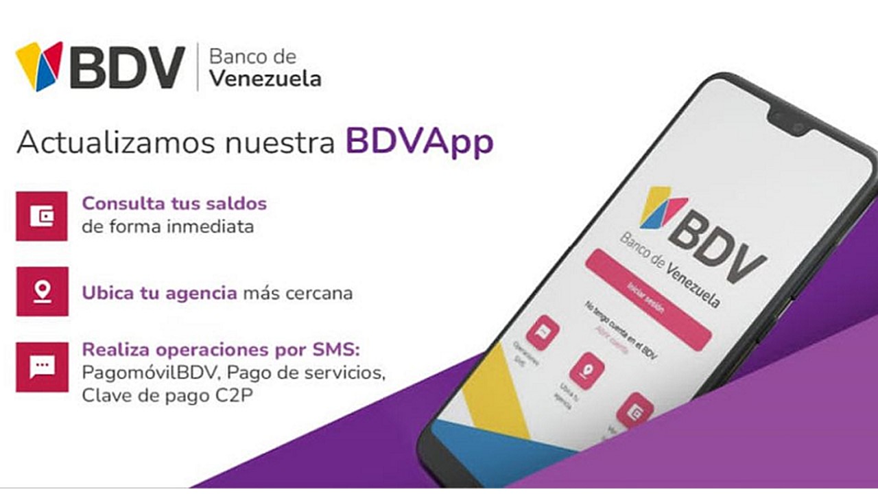 ¡PARA OFRECER MEJOR SERVICIO! BDV renueva su plataforma digital - Noticia al Minuto