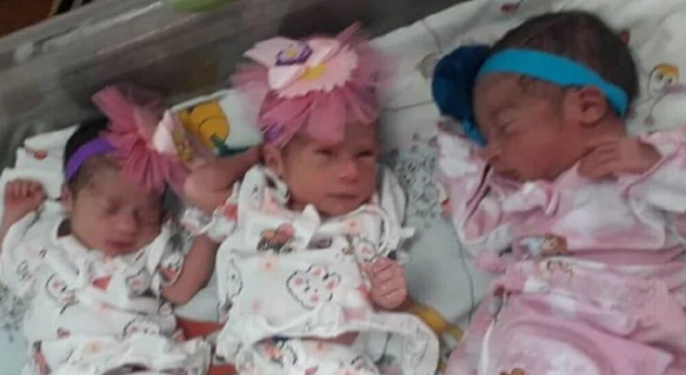 ¡PARTO MÚLTIPLE! Nacen trillizas en la Maternidad Castillo Plaza de ...
