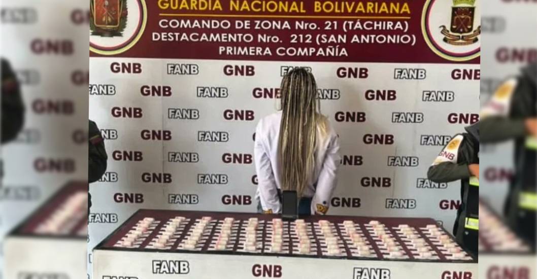 ¡DROGA INTRAORGÁNICA! Detienen a una mujer en Táchira con 105 dediles ...