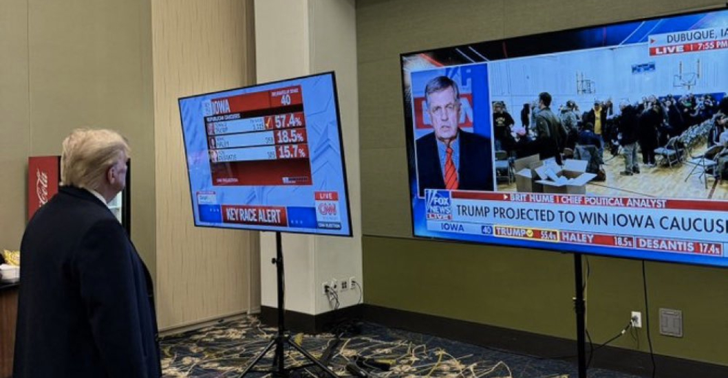 ¡aglutina El Apoyo Republicano Trump Gana Los Caucus De Iowa Según