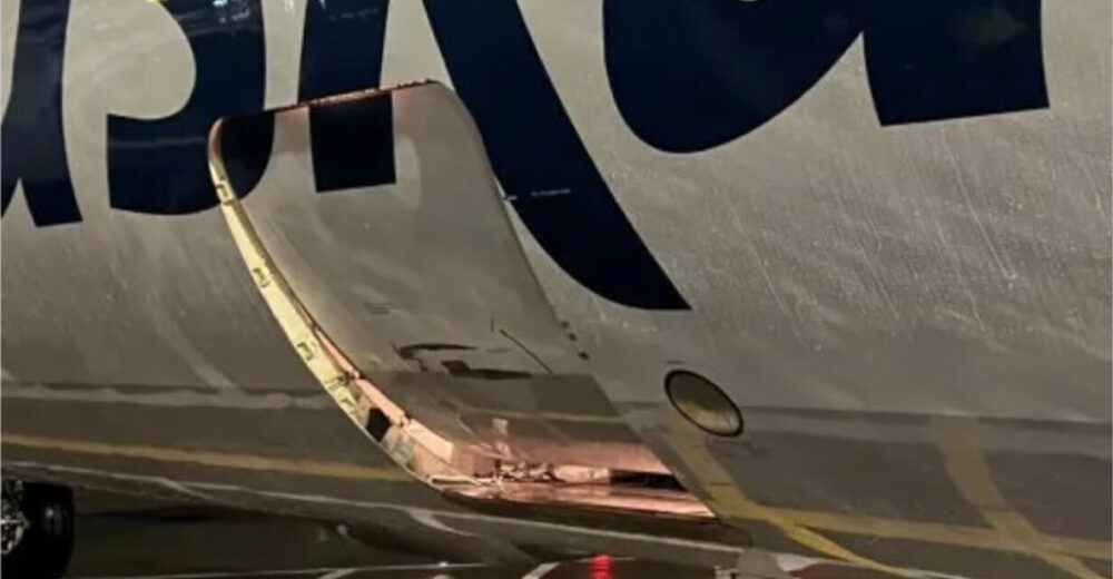 ¡NUEVO INCIDENTE DE LA AEROLÍNEA! Un Boeing 737 de Alaska Airlines aterrizó con la puerta de ...