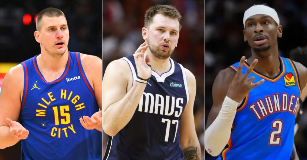 ¡EXTRANJEROS DE VALÍA! Jokic, Doncic y Gilgeous-Alexander, finalistas del premio MVP de NBA ...