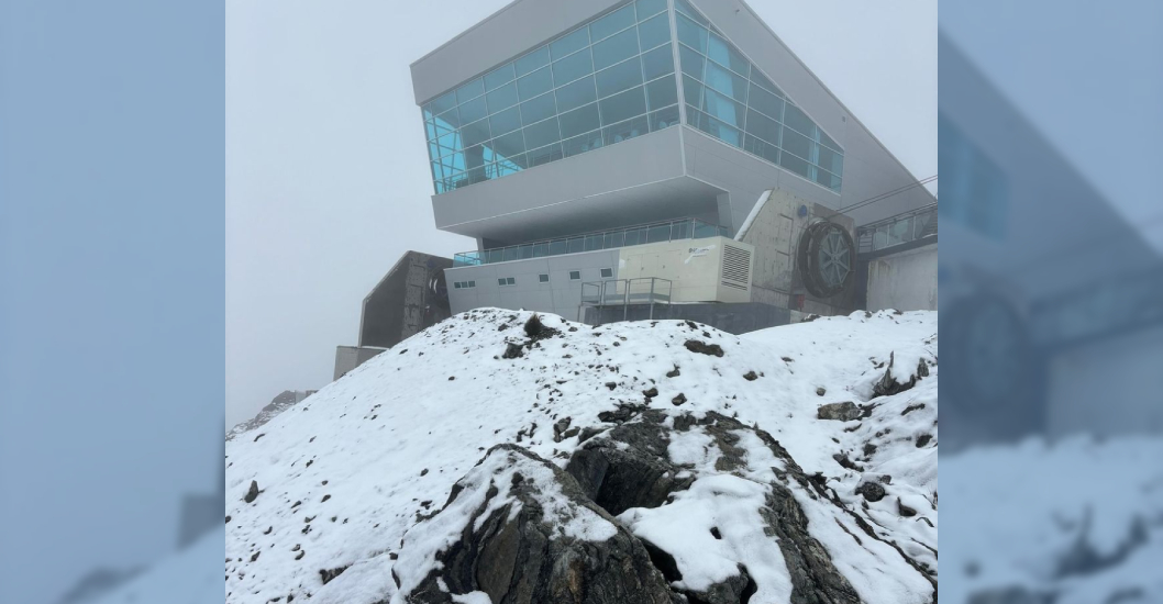 ¡ESPECTÁCULO DE LA NATURALEZA! Pico Espejo en Mérida se cubre de blanco ...