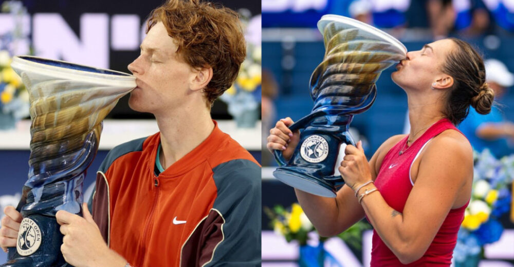 ¡PREVIO AL US OPEN! El favorito Jannik Sinner y la No. 2 Aryna Sabalenka se coronan en ...