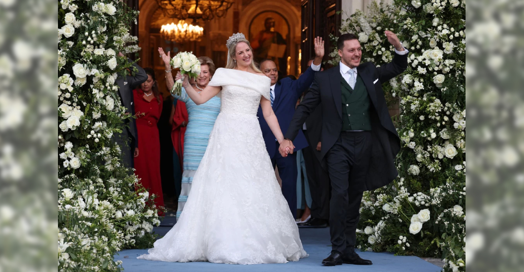 ¡FASTUOSA CELEBRACIÓN! La gran boda griega de la princesa Teodora de ...