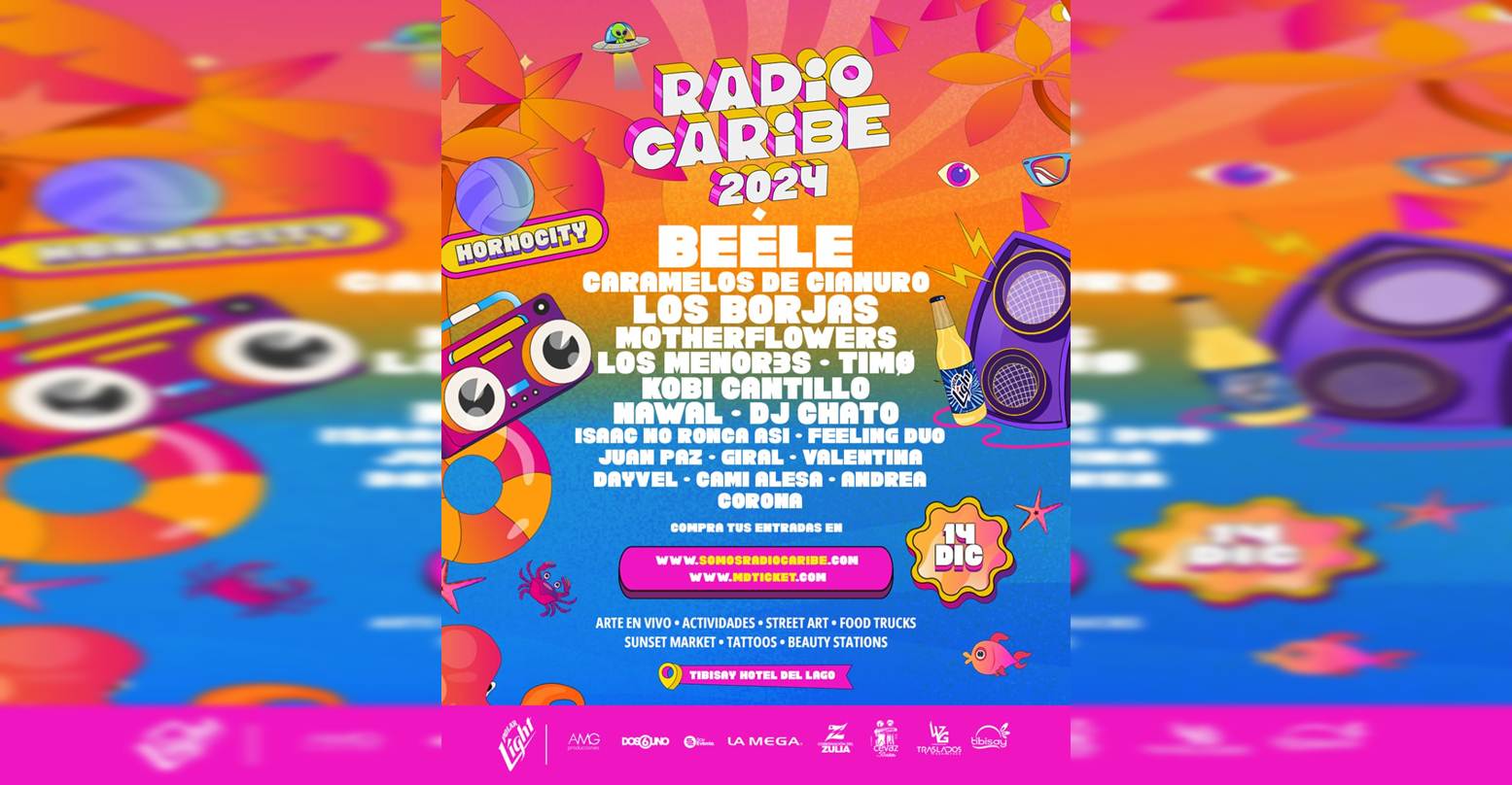 ¡YA TIENE NUEVA FECHA Y UN LINE UP INSUPERABLE! Radio Caribe en su ...