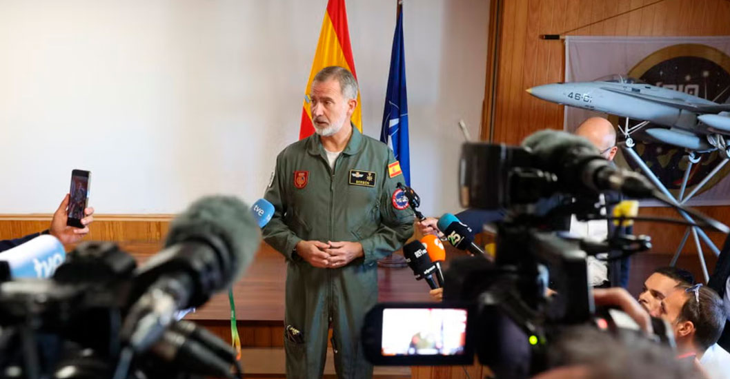 ¡MENSAJE DEL REY! Felipe IV: "﻿Lo principal es expresar el pésame y la ...