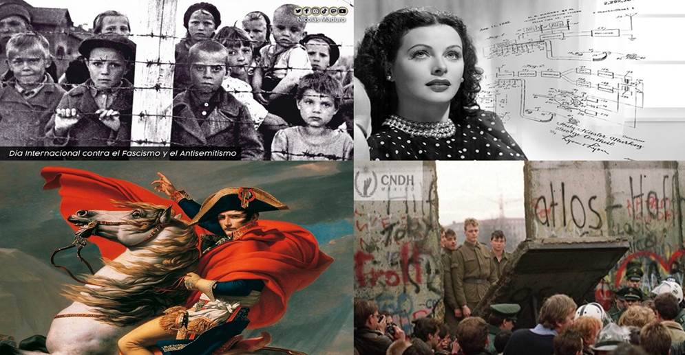 ¡UN DÍA COMO HOY! Día contra el Fascismo || Día del Inventor || Fin de la Revolución Francesa ...