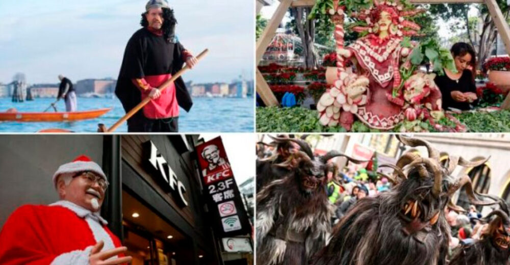 ¡NAVIDAD AL REDEDOR DEL MUNDO! Nueve asombrosas tradiciones navideñas ...