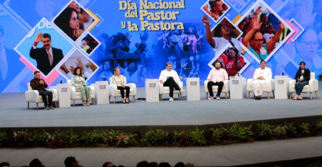 ¡ENCUENTRO CRISTIANO! Presidente Maduro encabezó el acto por el Día del ...