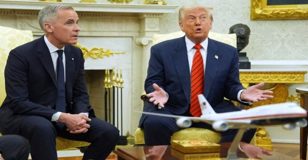 CANADÁ NO ESTÁ EN VENTA''! Mark Carney planta cara a Donald Trump en el ...