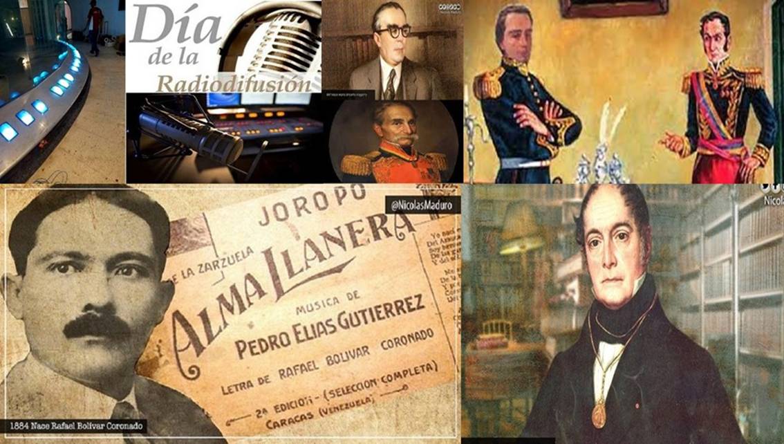 ¡UN DÍA COMO HOY! Día de la Radiodifusión || Nace Rafael Bolívar ...