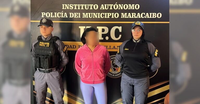 ¡CAPTURADA POR LA K-9 DE POLIMARACAIBO! Presa por intentar ahorcar a su hija en Maracaibo ...