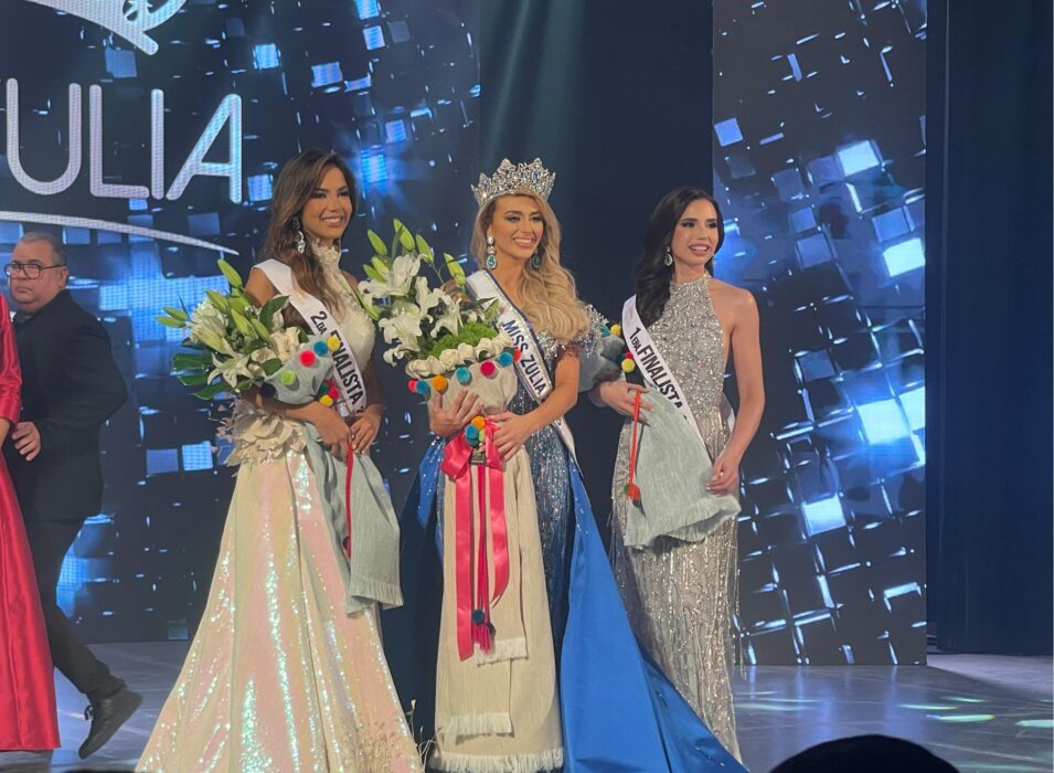 ¡BELLEZA CON SELLO ZULIANO! Valeria Di Martino es coronada como Miss ...