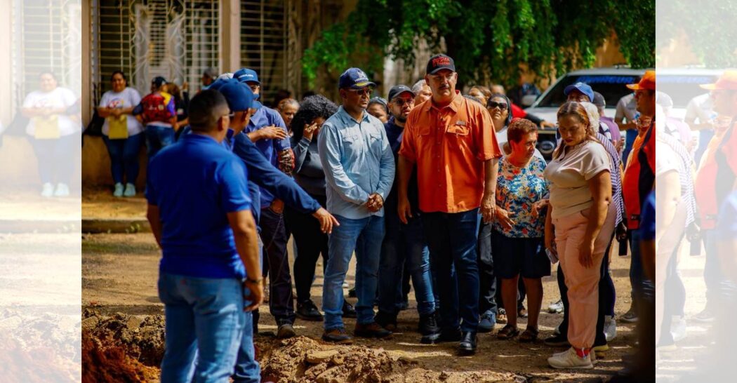 ¡GESTIÓN EN LA CALLE! Gobernador Caldera supervisa trabajos de ...