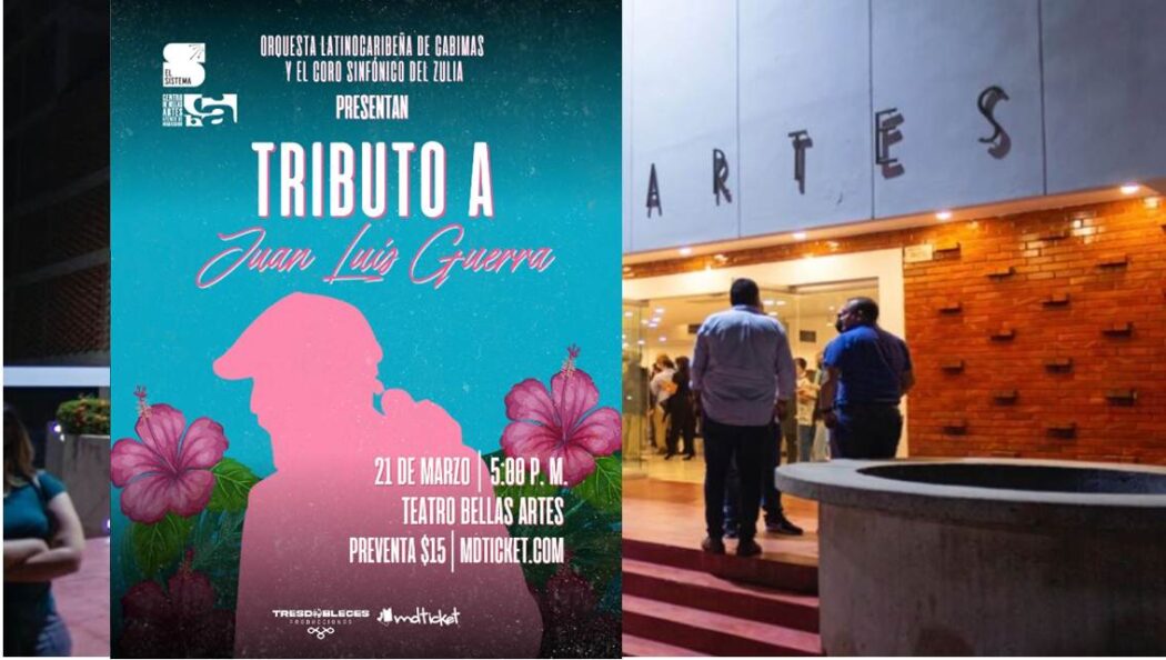 ¡UN TRIBUTO ÚNICO AL GRAN JUAN LUIS GUERRA! Gran Sala del Bellas Artes ...