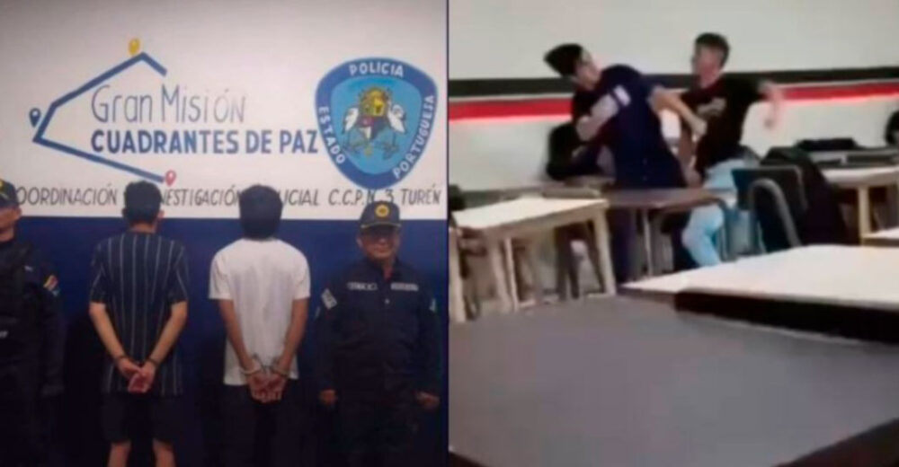 ¡CERO TOLERANCIA AL ACOSO! Detienen a dos universitarios por agredir a ...
